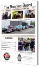 The Running Board Newsletters | Edmonton Antique Car Club